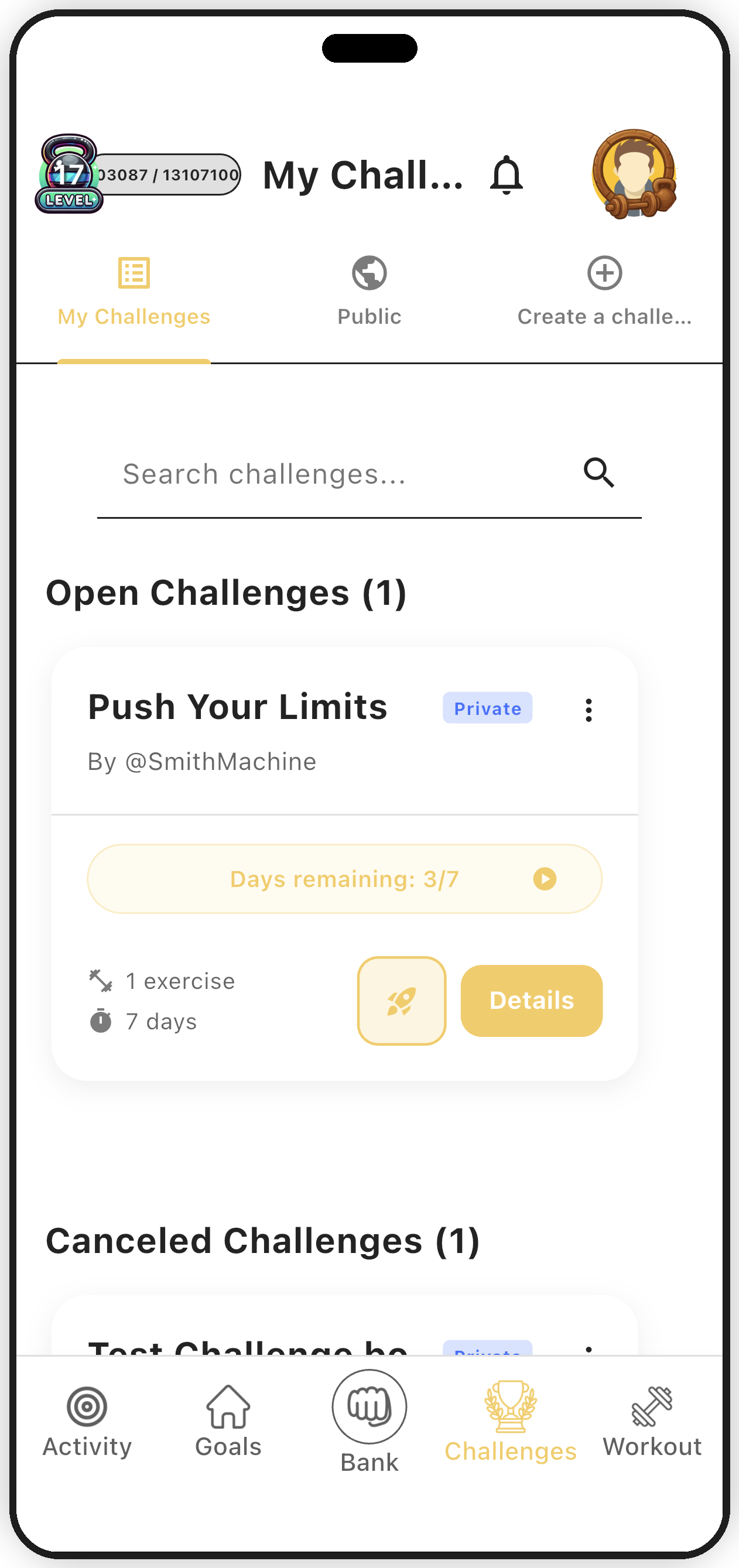 FitChallenge - Turn Workouts Into a Game You Want to Win